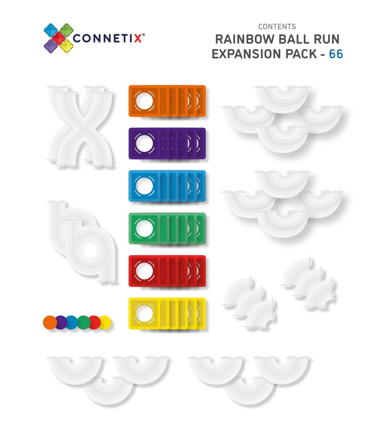 Connectix tiles - 66 pc Ball Run Expansion Pack HK 8 – 03.brandhk